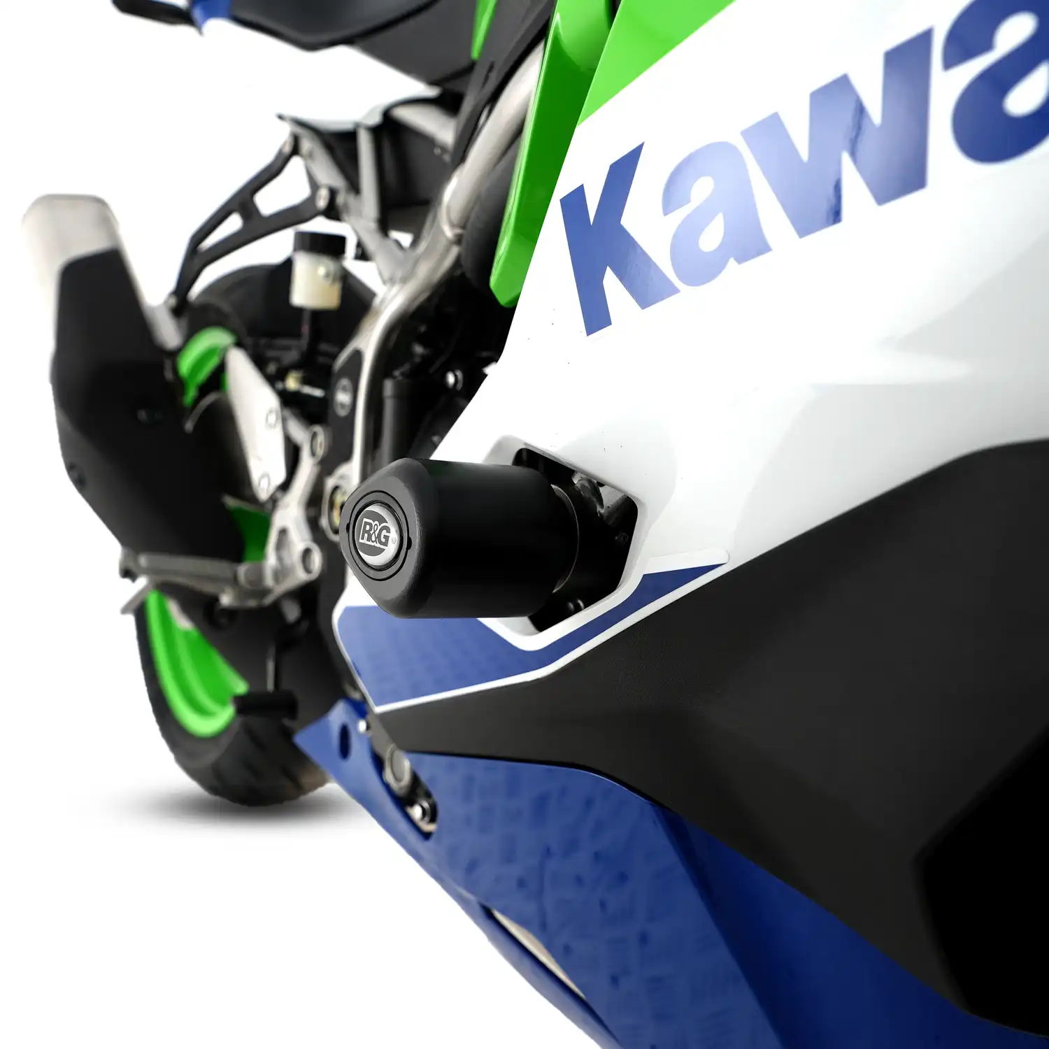 RG-KAWASAKI ZX4r Aero Frame Slider – Retro Rides